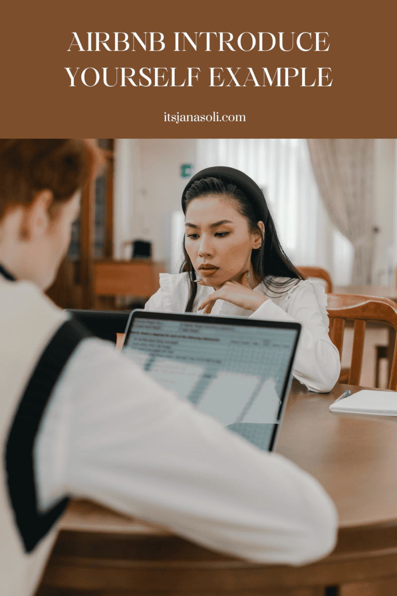 Airbnb Introduce Yourself Example [How to Message Host] - itsjanasoli